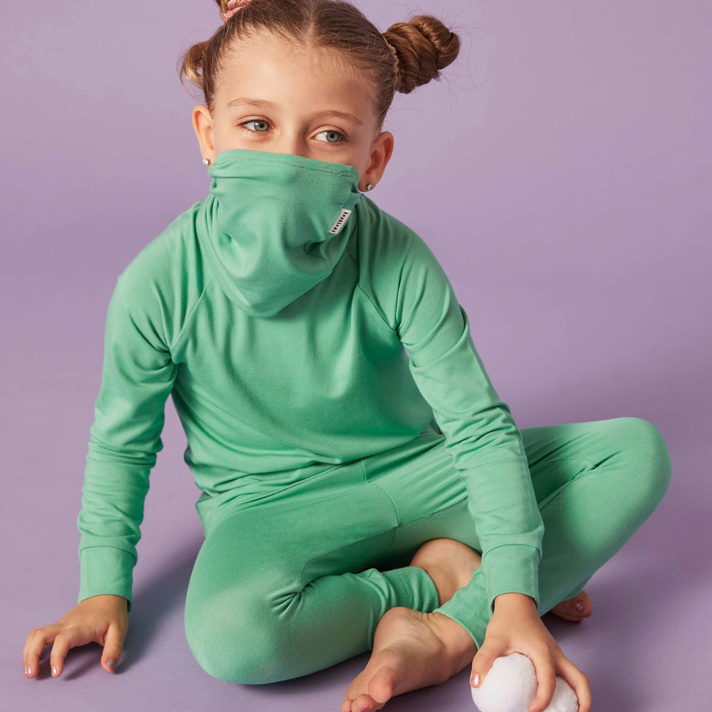 Bamboo Base Layer - Misty Green & Roarsome