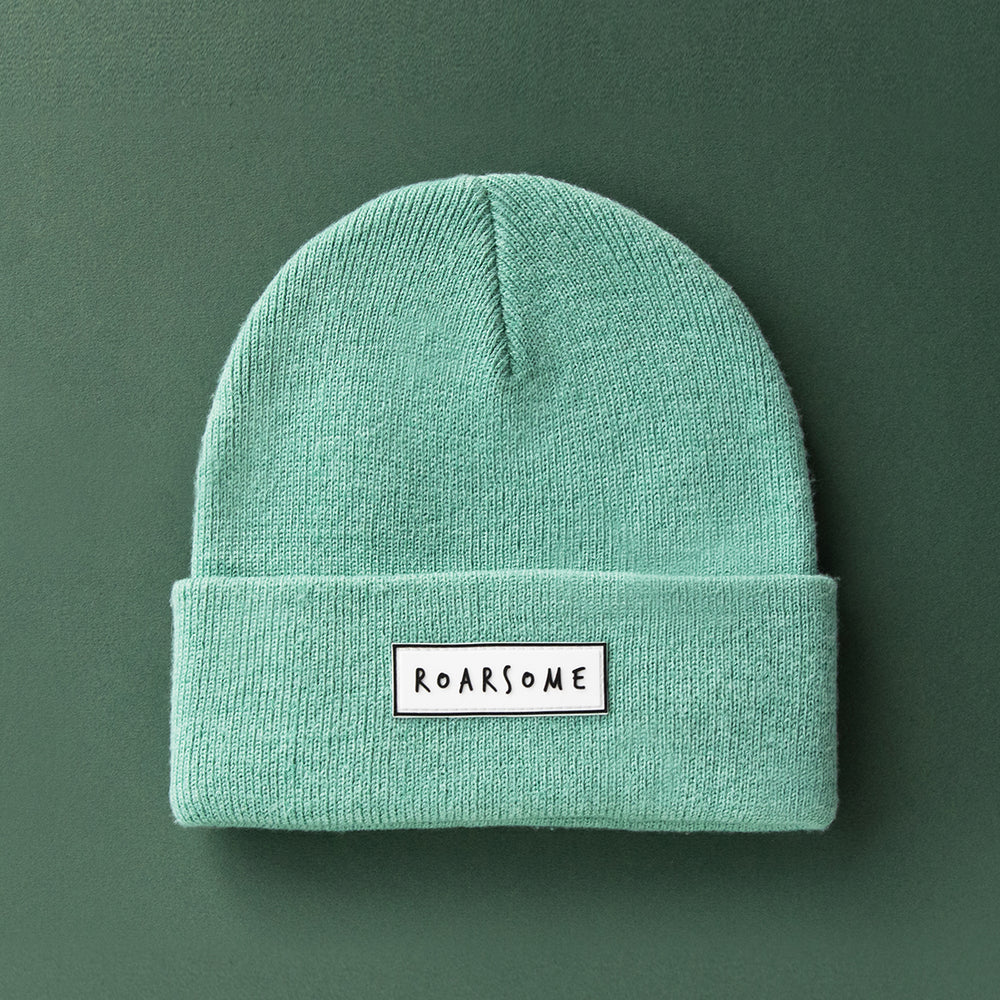 Kids Beanies - Forest & Roarsome