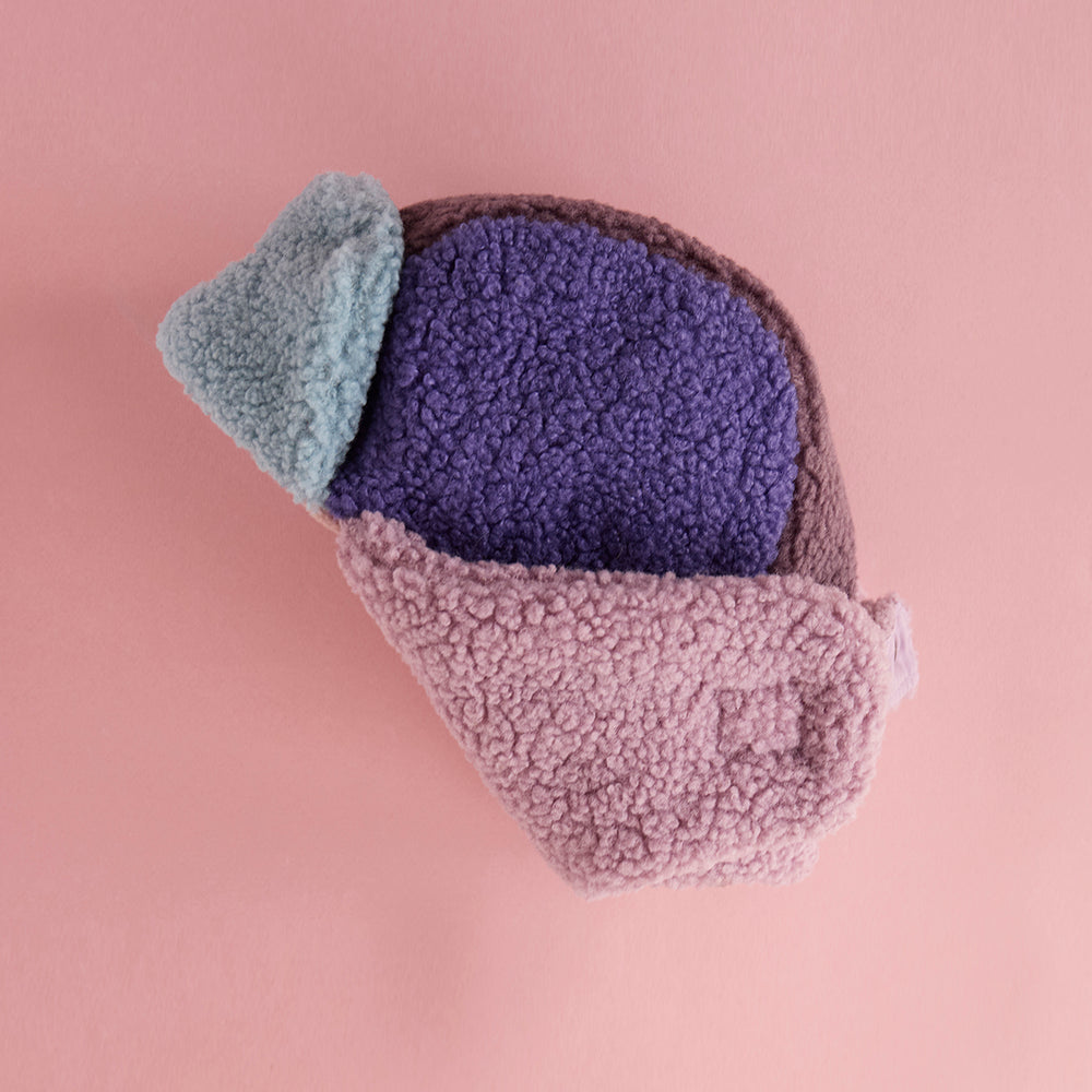Kids Trapper Hats - Pink/Lilac & Roarsome