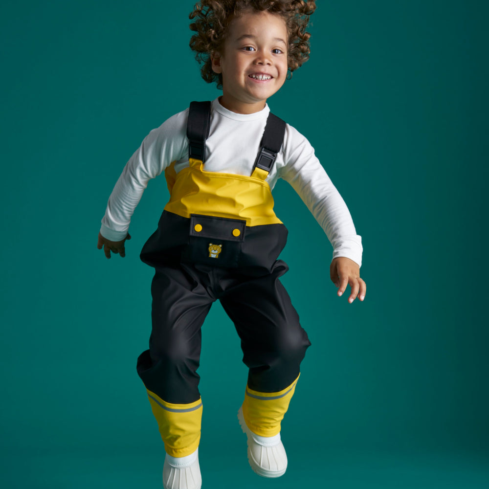 Dash the Leopard - Kids Waterproof Trousers & Roarsome