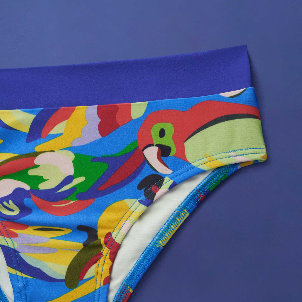 Squawk the Parrot - Kids Bikini & Roarsome