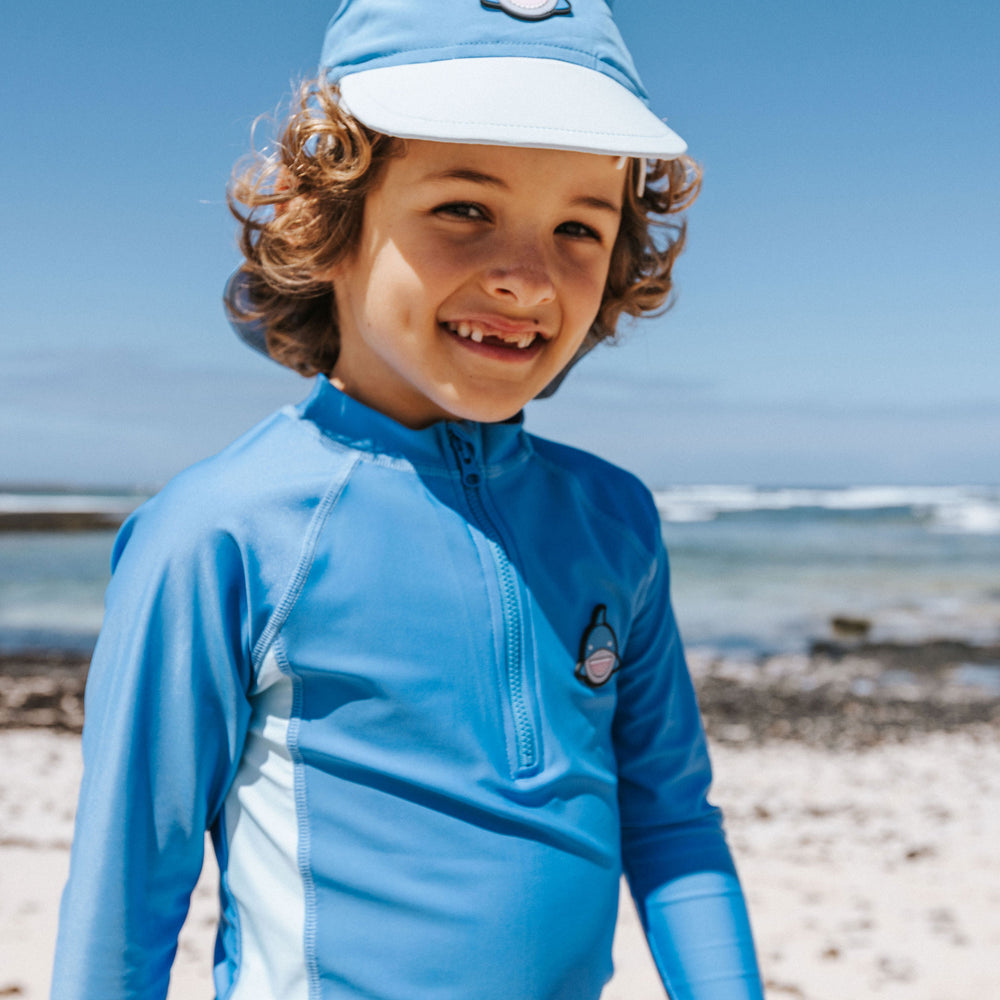 Reef the Shark - Kids Rash Vest & Roarsome