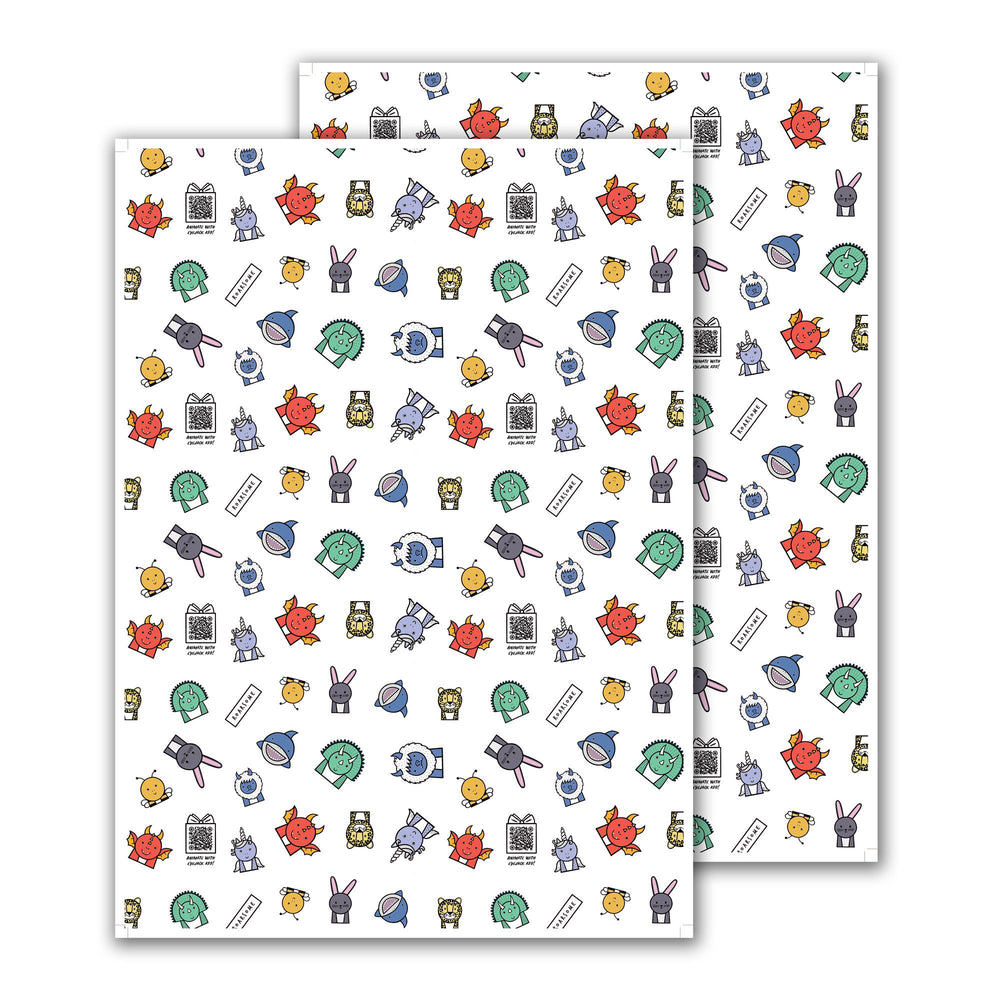 Augmented Reality Wrapping Paper & Roarsome