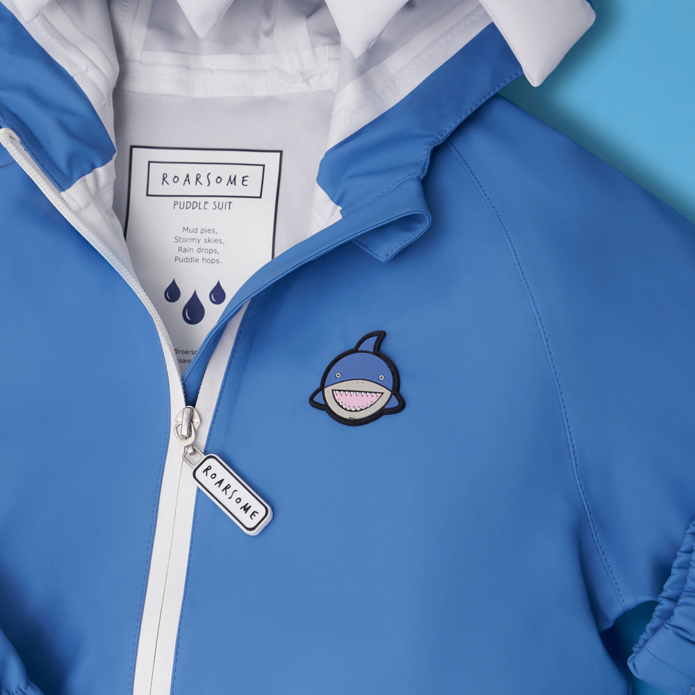 Reef the Shark - Kids Puddle Suit & Roarsome