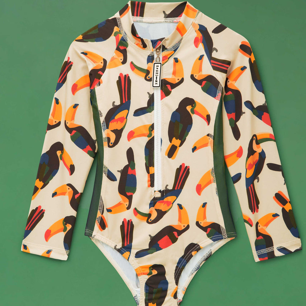 Beak the Toucan - Kids Swim Suit & Roarsome